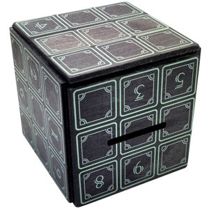 Enigma Magic Cube Secret Puzzle Box Money Trick Box - Etsy