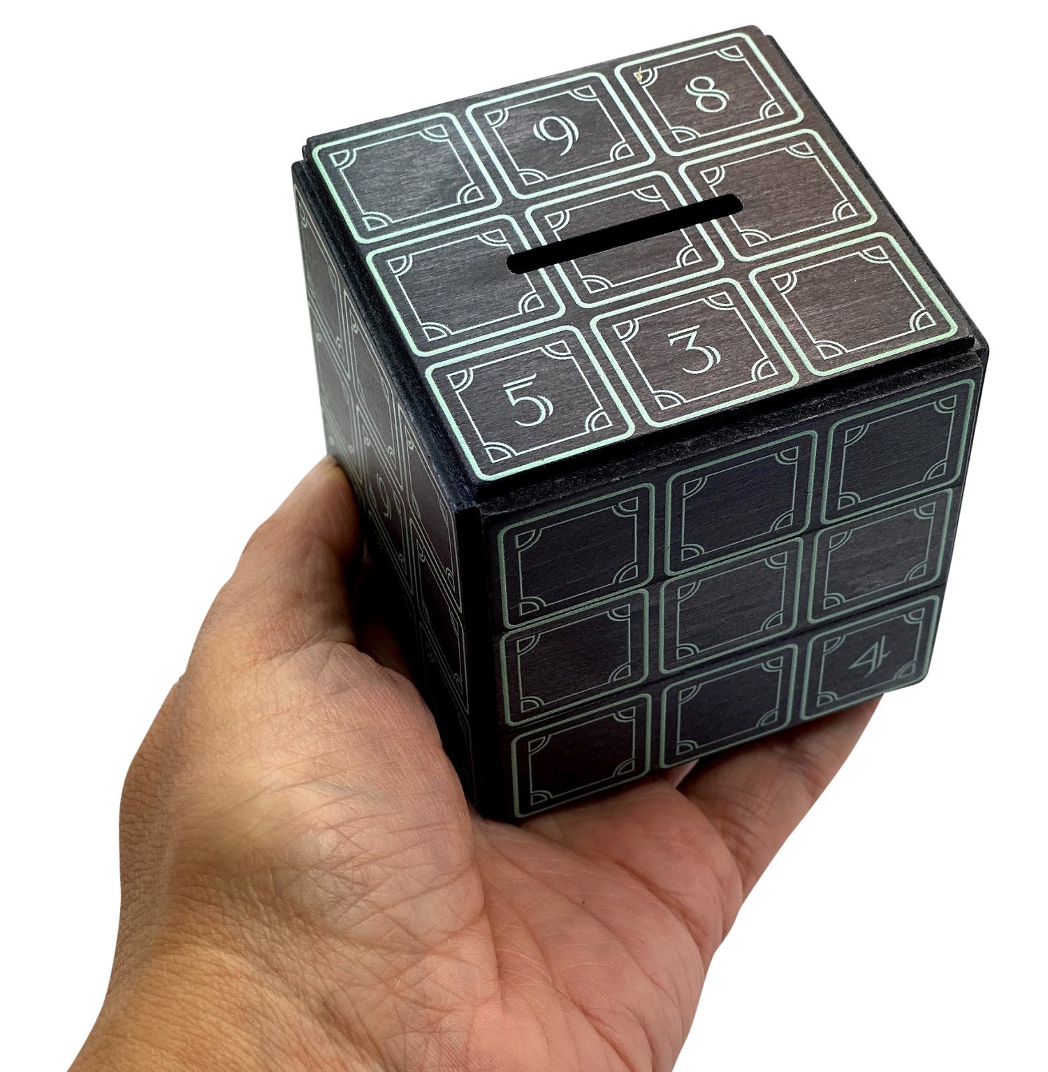 Enigma Magic Cube Secret Puzzle Box Money Trick Box - Etsy