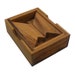 H Letter With Wooden Box - Wooden Puzzle Brain Teaser - Etsy