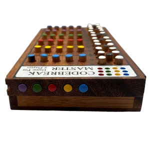 Codebreak Master - Wooden Brain Teaser Game - Etsy