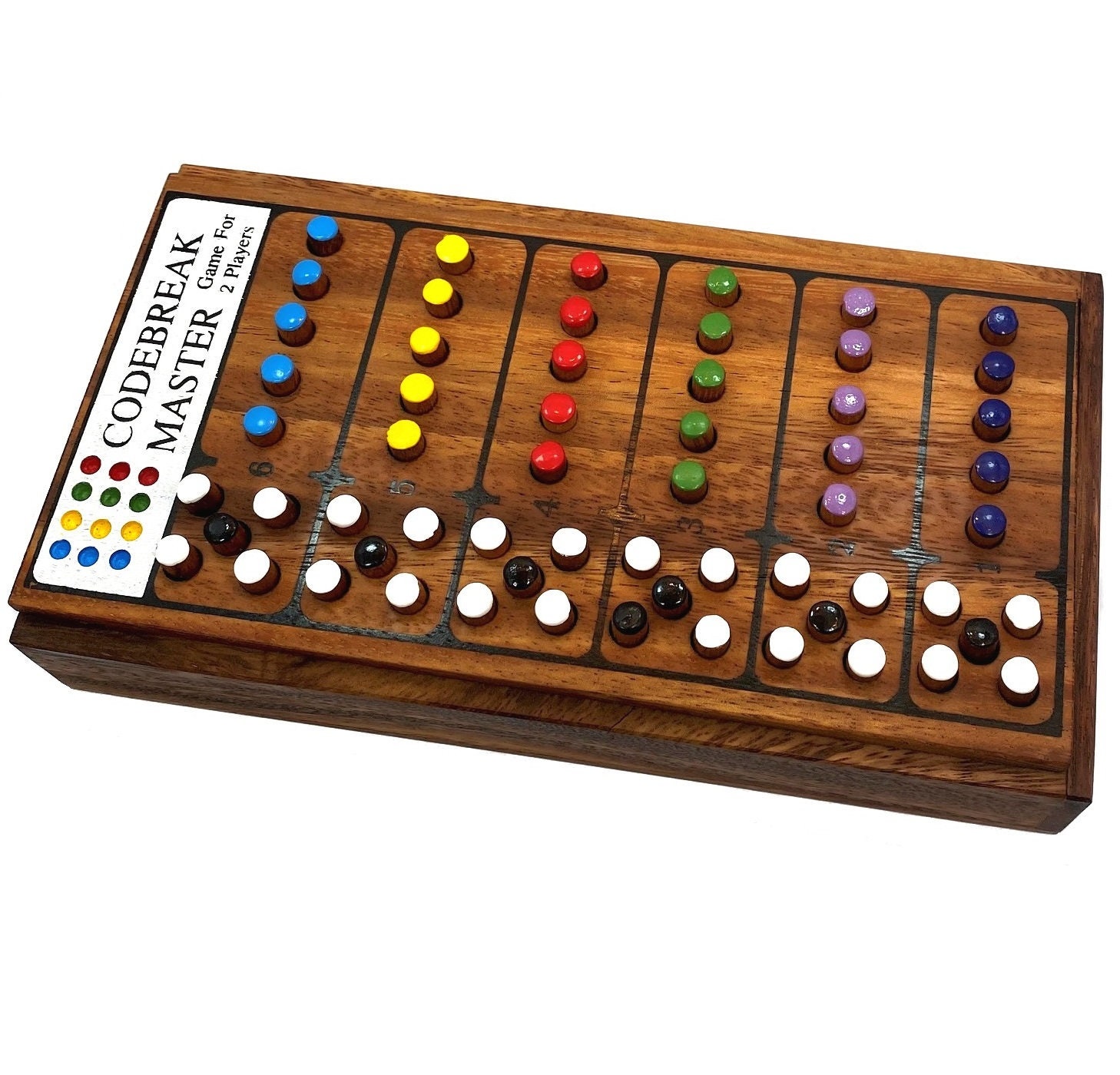 Codebreak Master - Wooden Brain Teaser Game - Etsy