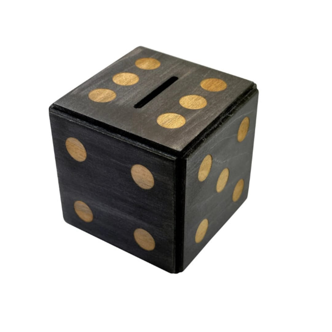 Enigma Dice Cube Secret Puzzle Box Money Trick Box - Black Color - Etsy