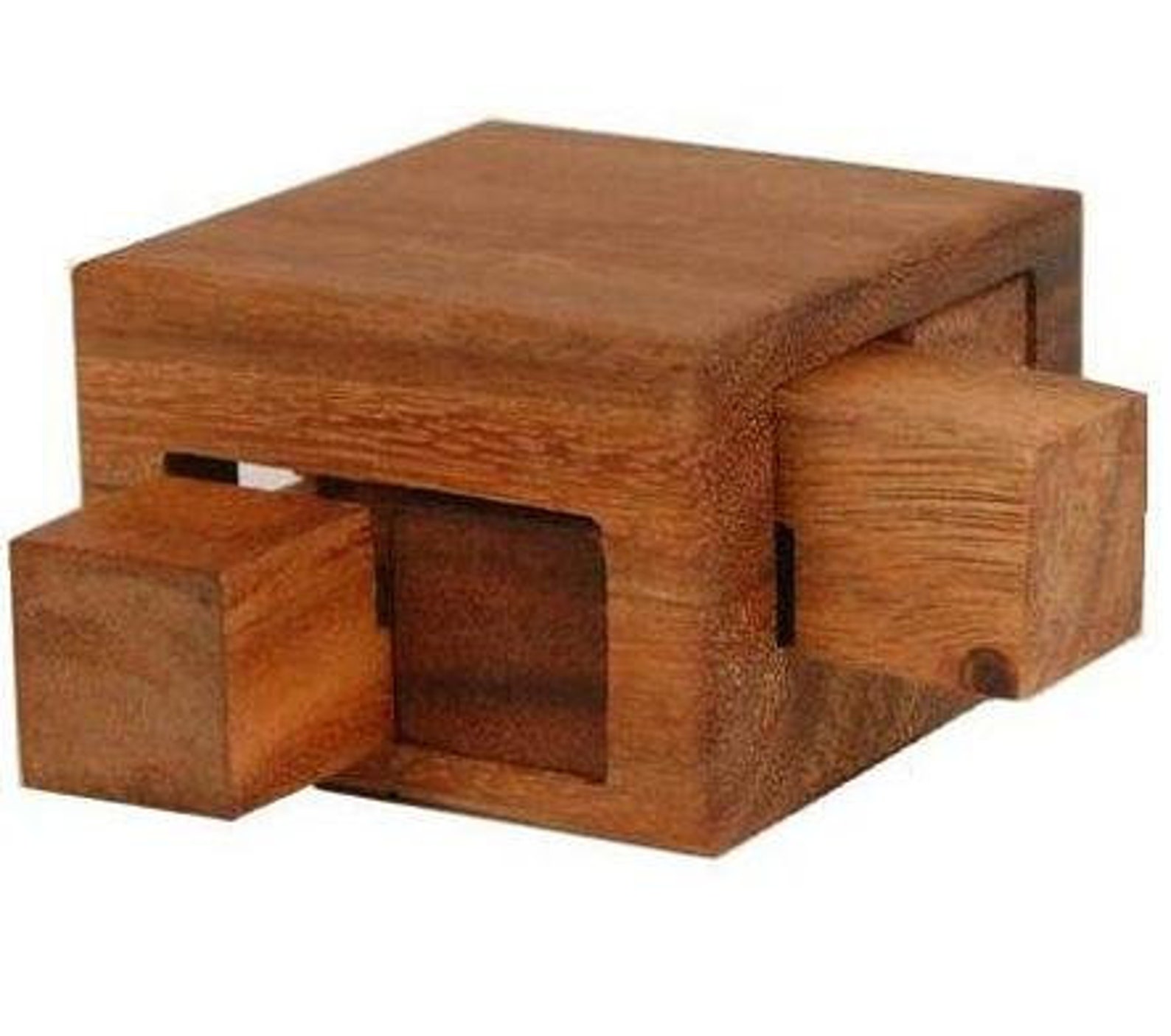 Tricky Drawers Box Wooden Brain Teaser Puzzle - Etsy