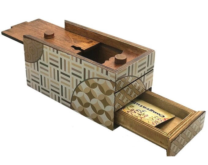 Small Puzzle Box - Etsy