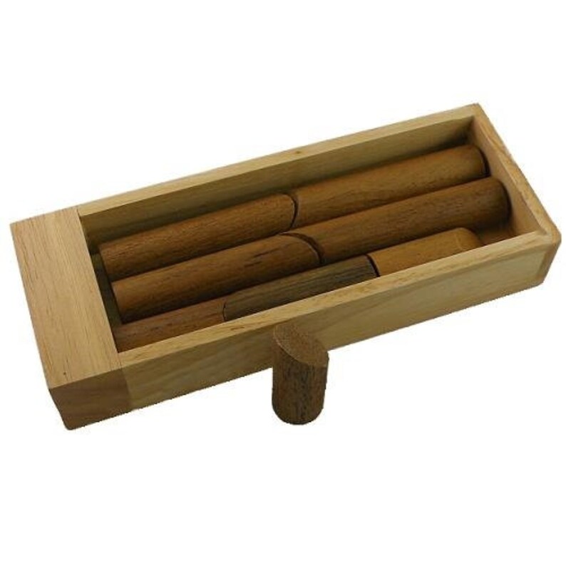 Cigar Logs Pack - Wooden Puzzle Brain Teaser - Etsy