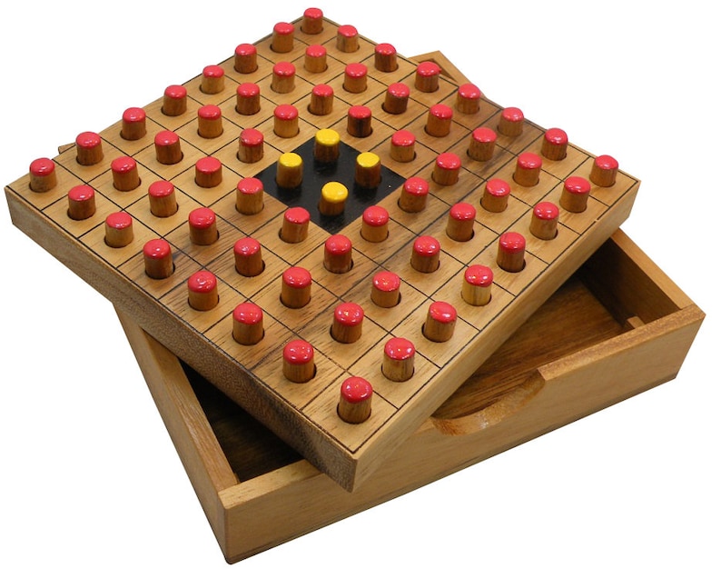 Othello / Reversi - Wooden Strategy Game - Etsy