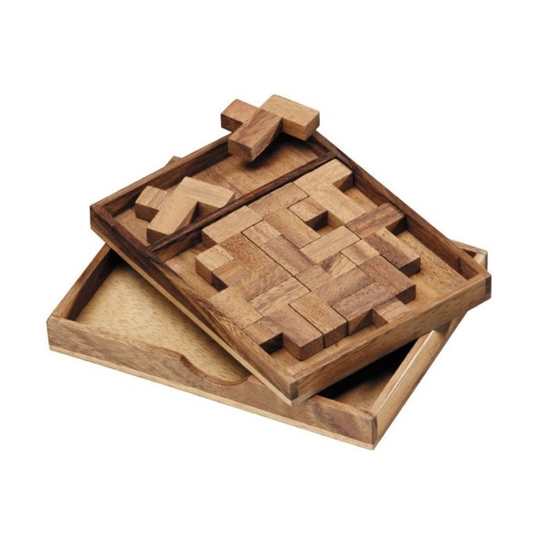 11 F's Puzzle Wooden Brain Teaser Puzzle - Etsy