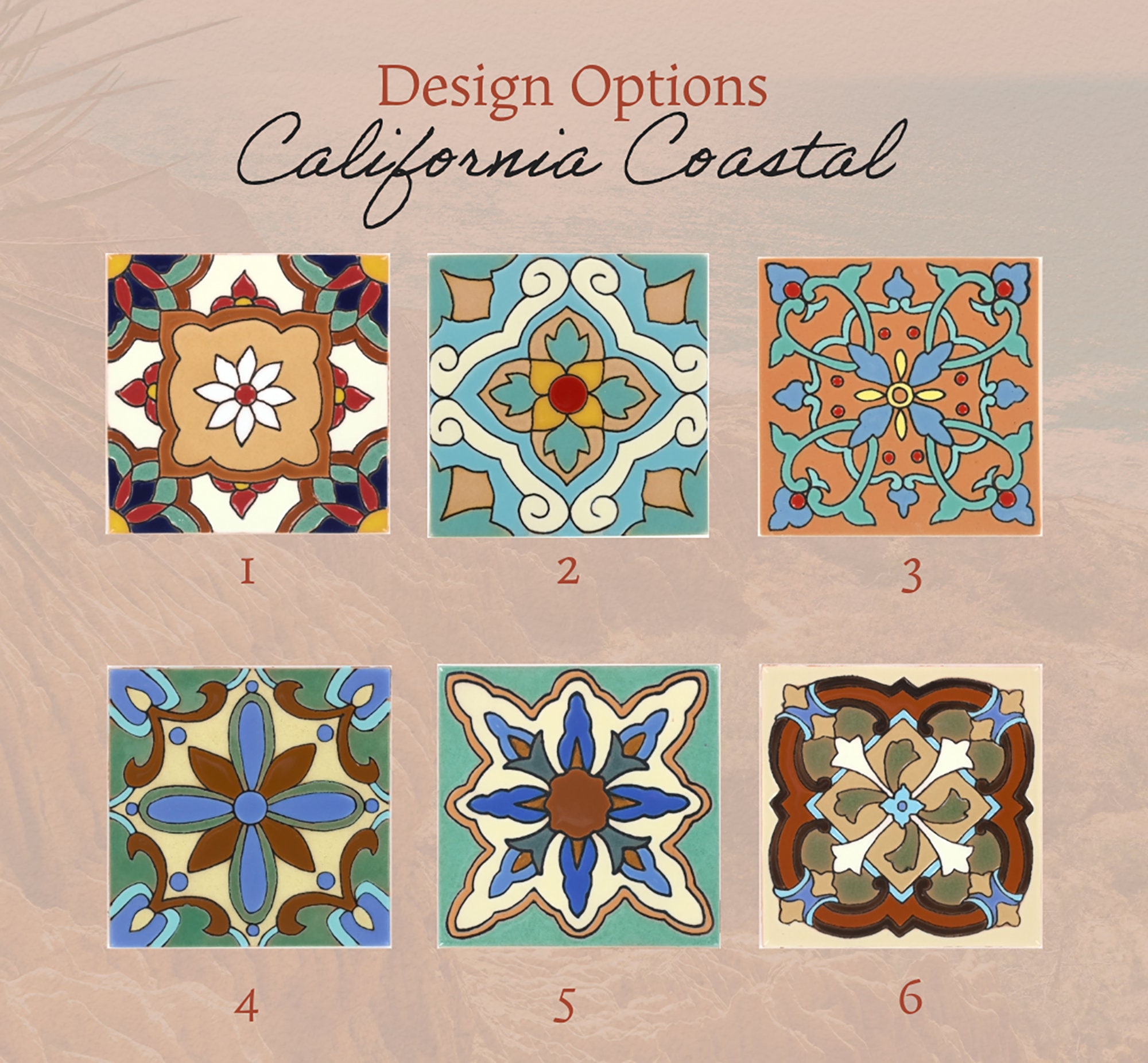 Rustic Traditional Mexican Tiles With Custom Names/wedding Guest - Etsy
