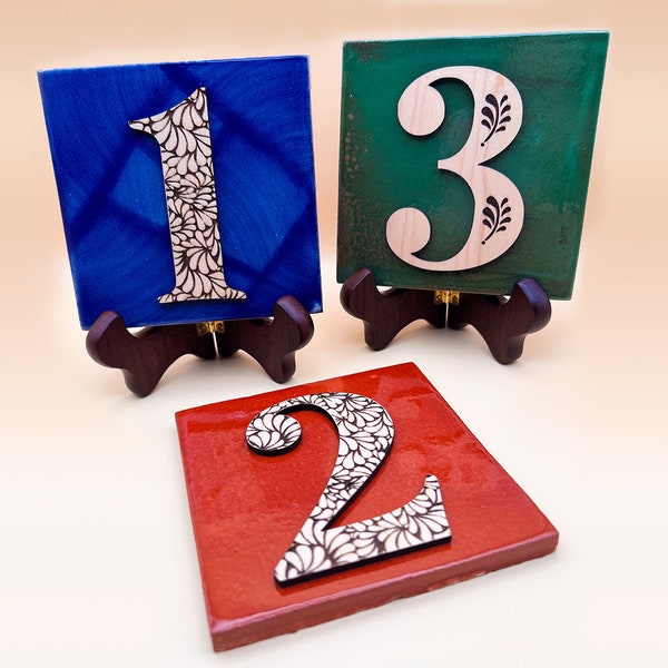 Mexican Table Numbers - Etsy