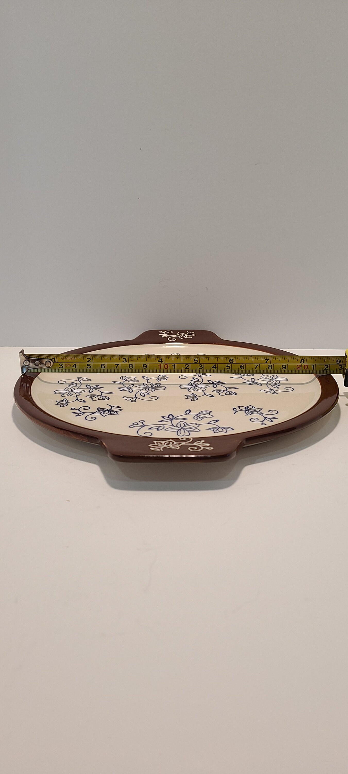 Temptations Blue Floral Lace Platter/lid replacement Piece - Etsy