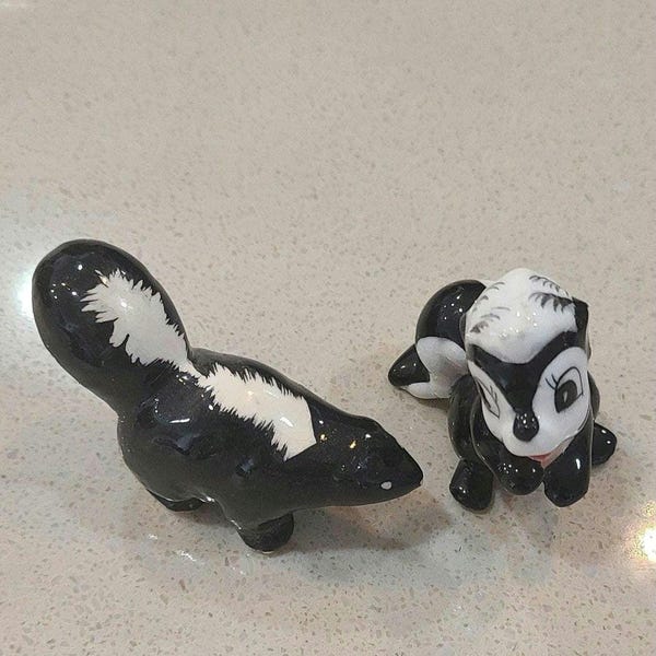 Ceramic Skunk - Etsy