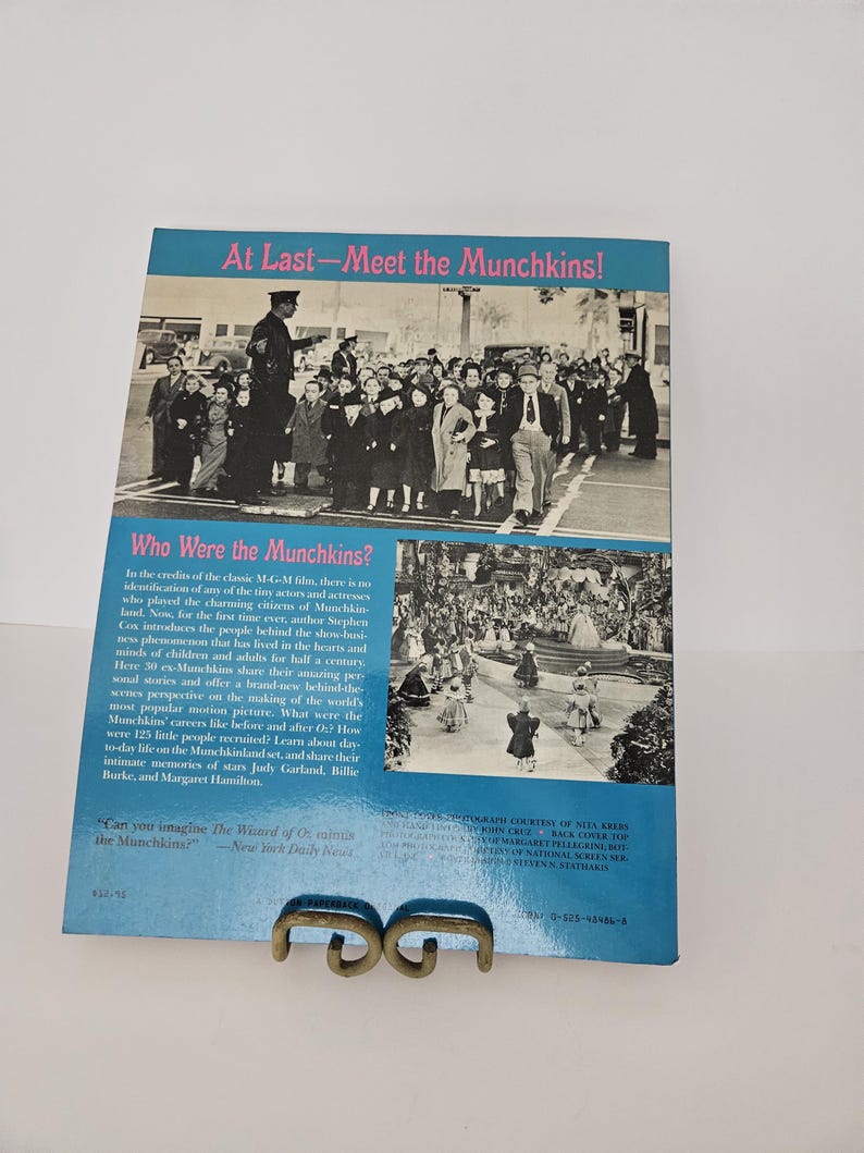 The Munchkins Remember: the Wizard of Oz and Beyond by Stephen Cox ...