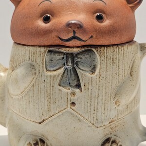 Vintage Hanni Bear Stoneware Teapot-uctci Japan and Giftcraft - Etsy