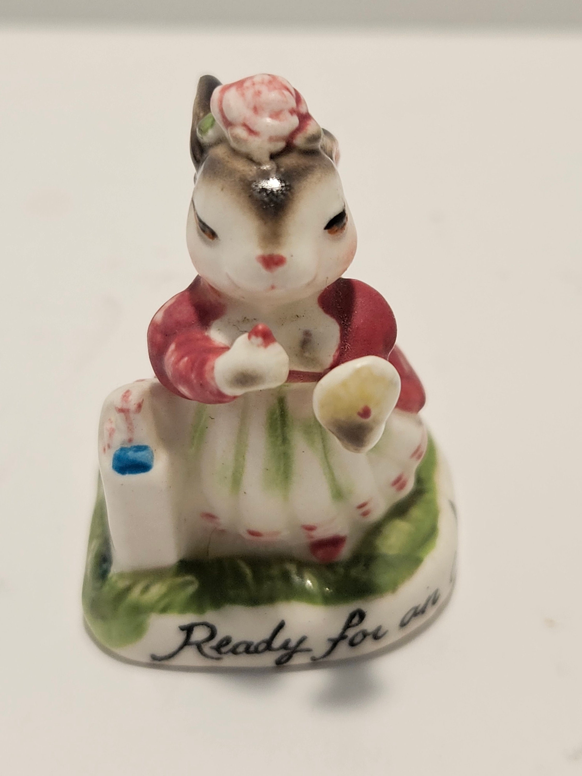 Vintage Avon is Calling! Set of 5 Miniature Avon Miniature Figurines ...