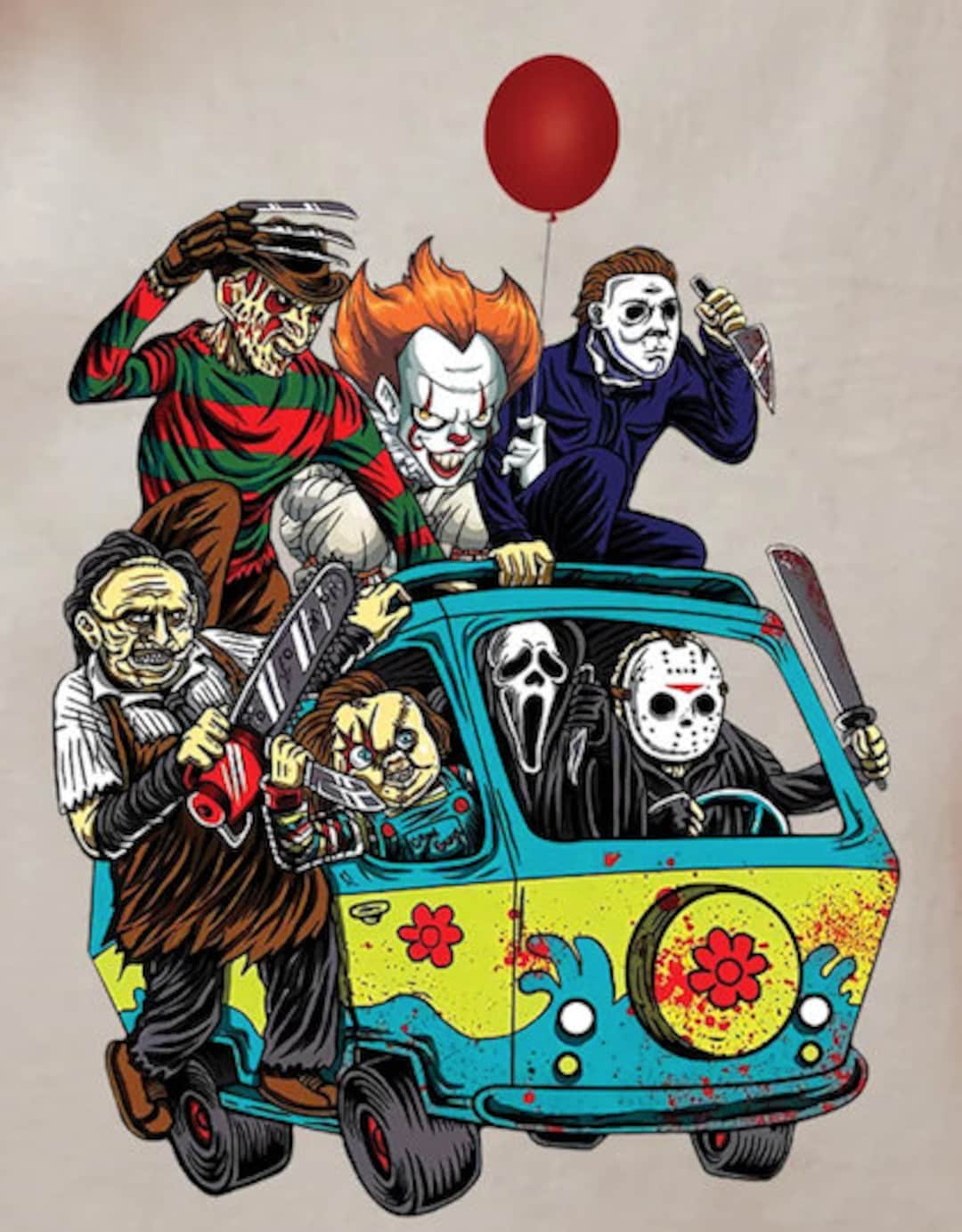 Spooky Horror Car - Etsy