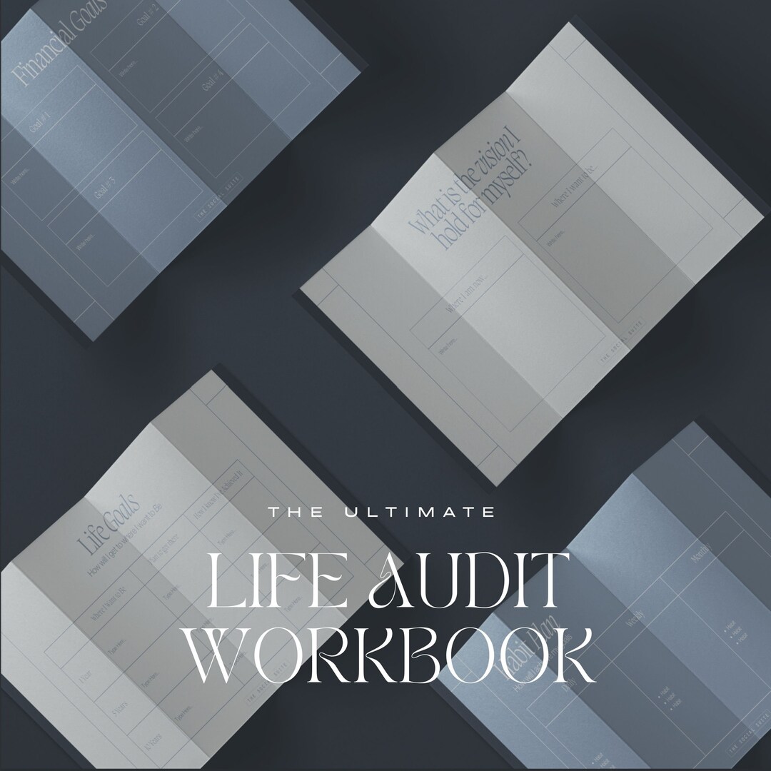 Life Audit - Workbook, Create YOUR Dream Life, Manifestation ...