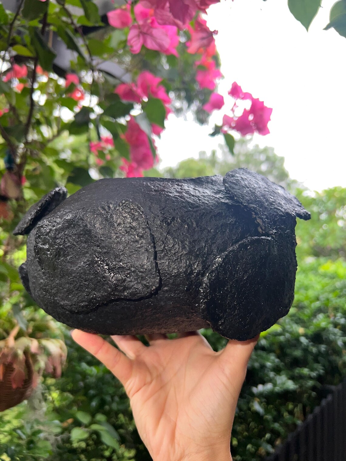 Wabi Sabi Paper Mache Vase Handmade Rustic Home Decor Unique Gift for Her Housewarming Organic ...