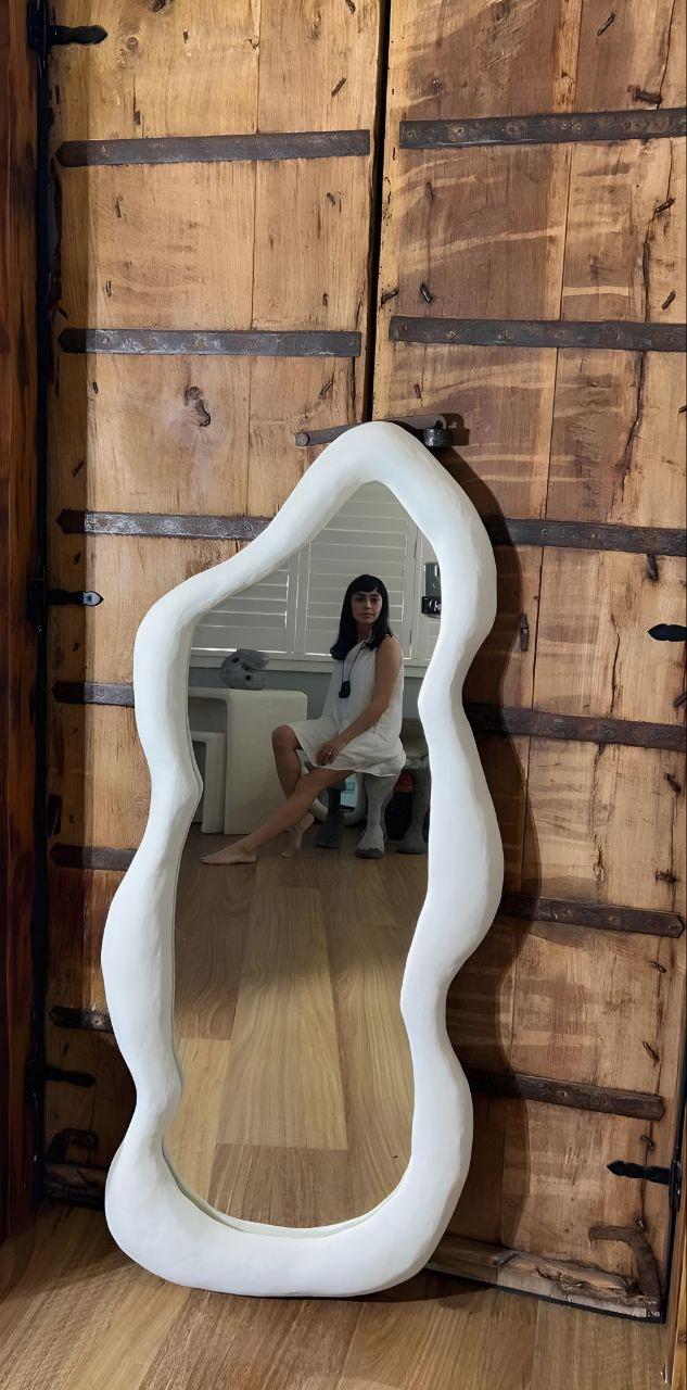Wabisabi Papier Mache Mirror Frame - Etsy