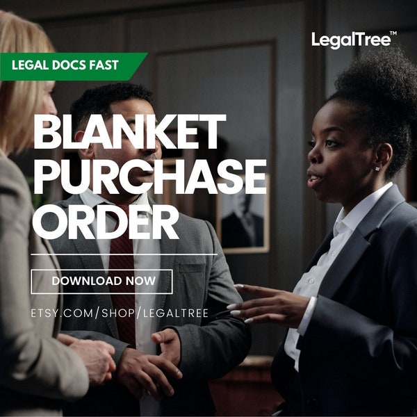 Word Purchase Order Template - Etsy