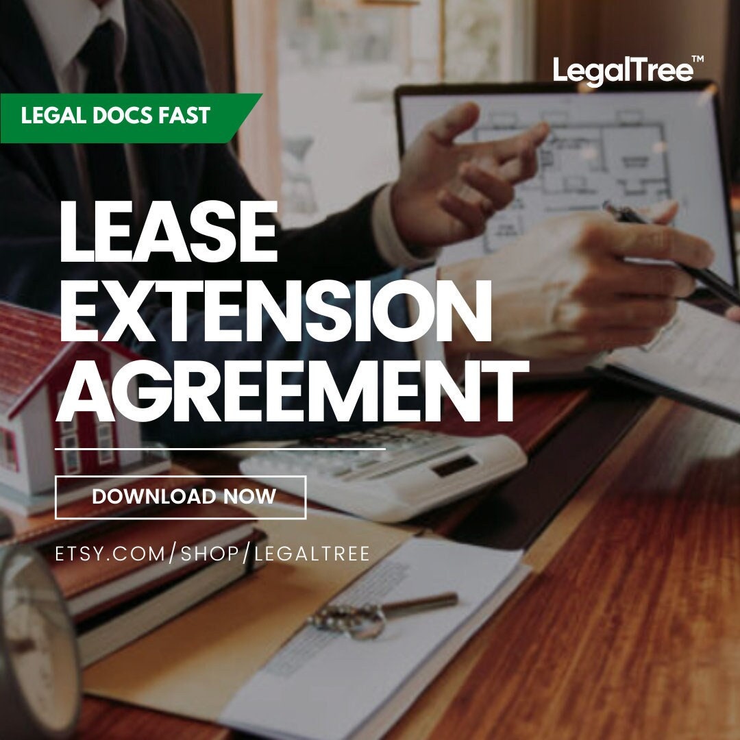 Lease Extension Agreement Template Easily Extend Your Lease With ...