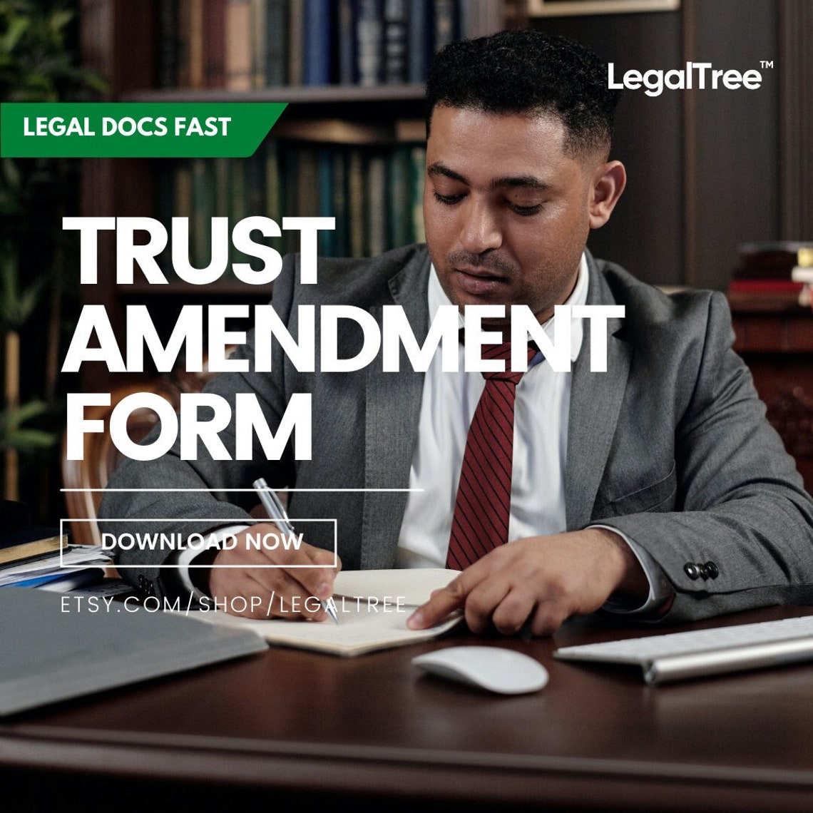Trust Amendment Form Legal Template Editable Word Document Instant ...