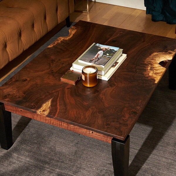 Walnut Coffee Table - Etsy