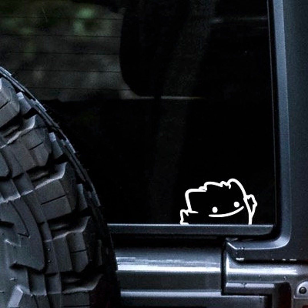 Gengar Ditto Car Peeker Decal - Etsy