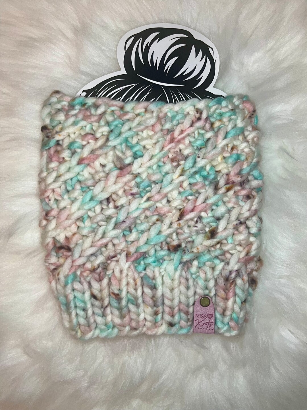 Merino Wool Bun Hat - Etsy