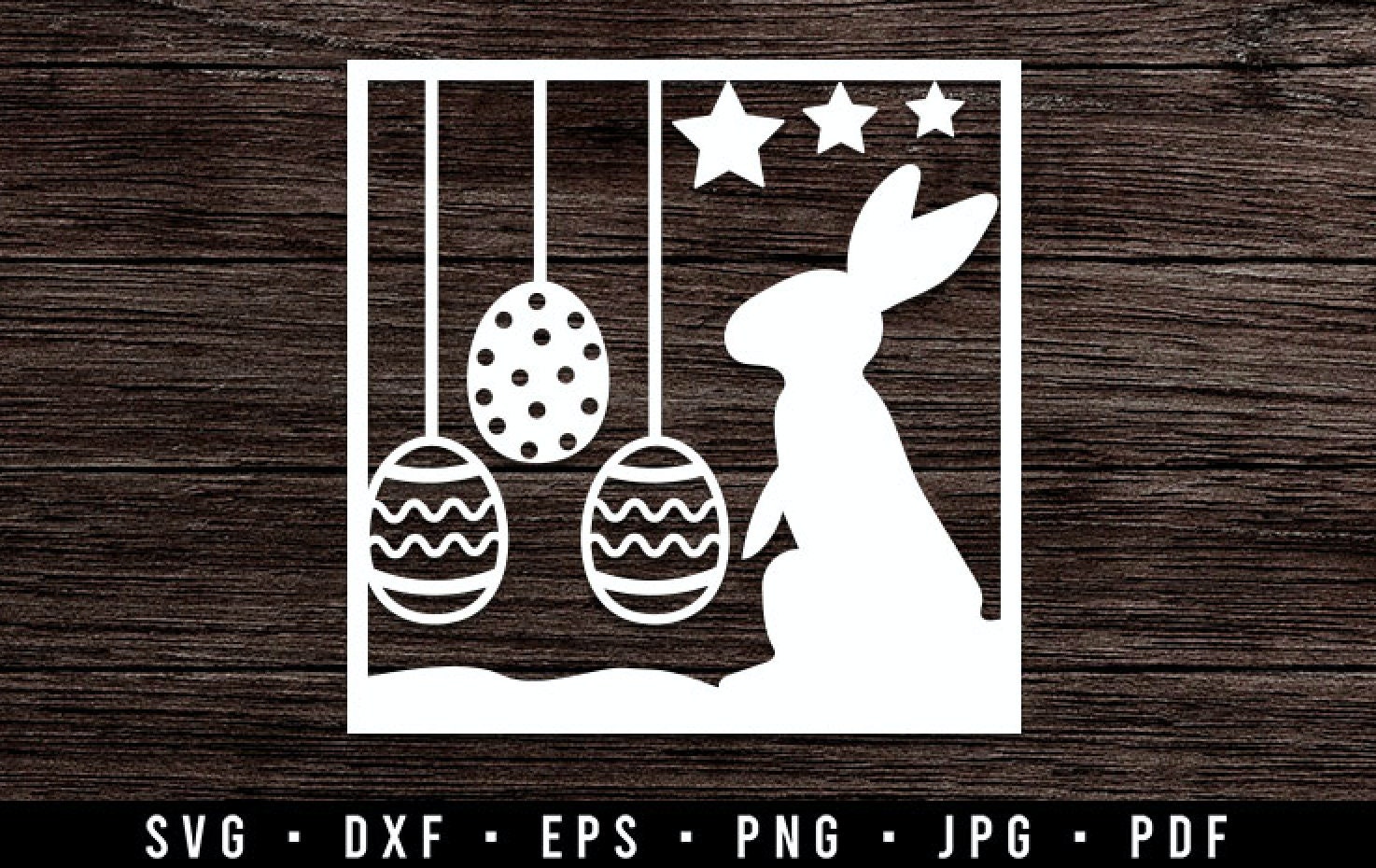 Easter Paper Cut Svg Bundle, Easter Eggs Paper Cut Svg, Easter Bunny ...