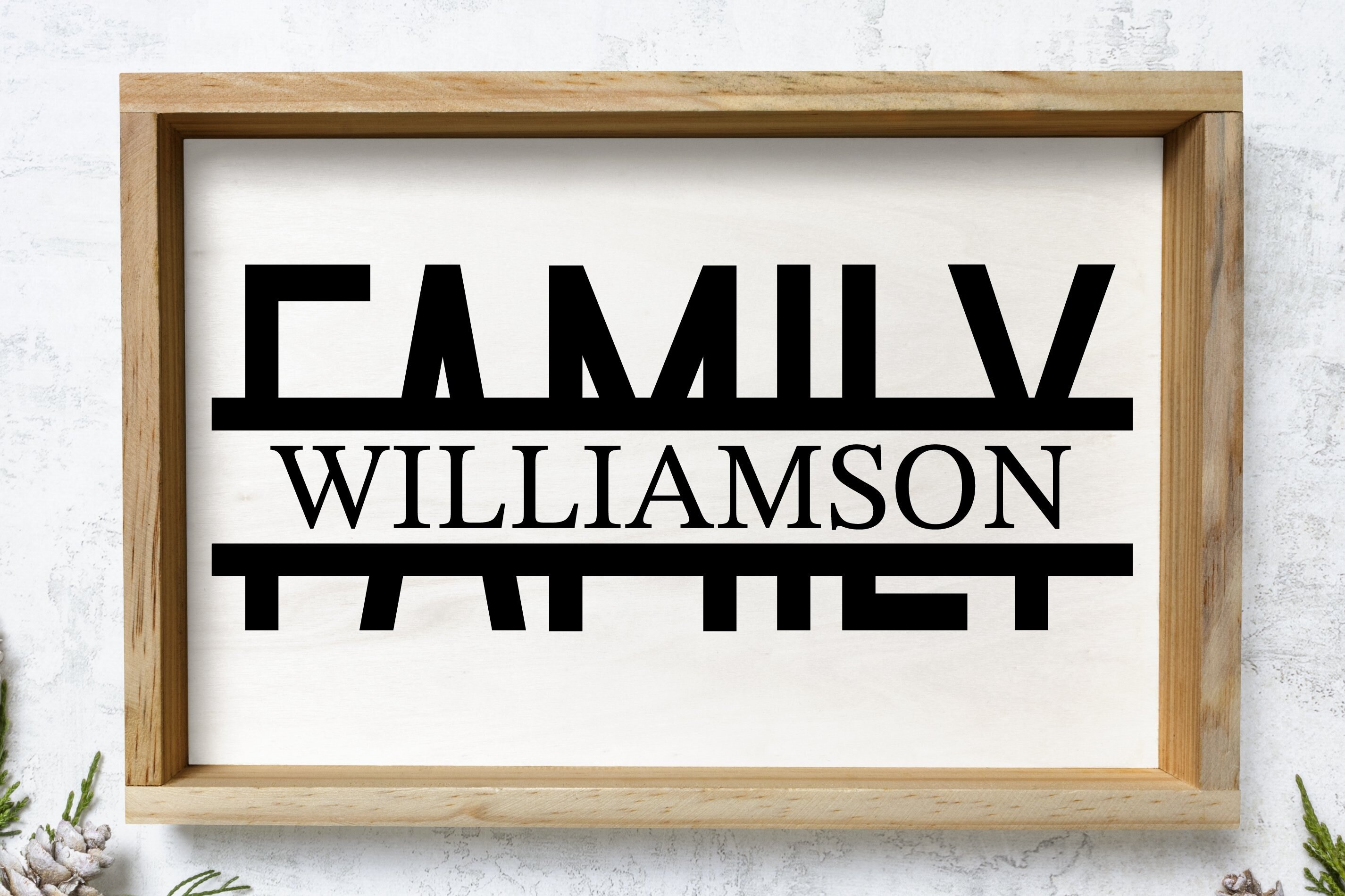 Family Sign SVG Bundle, Family SVG Cut File Designs for Cricut, Family ...