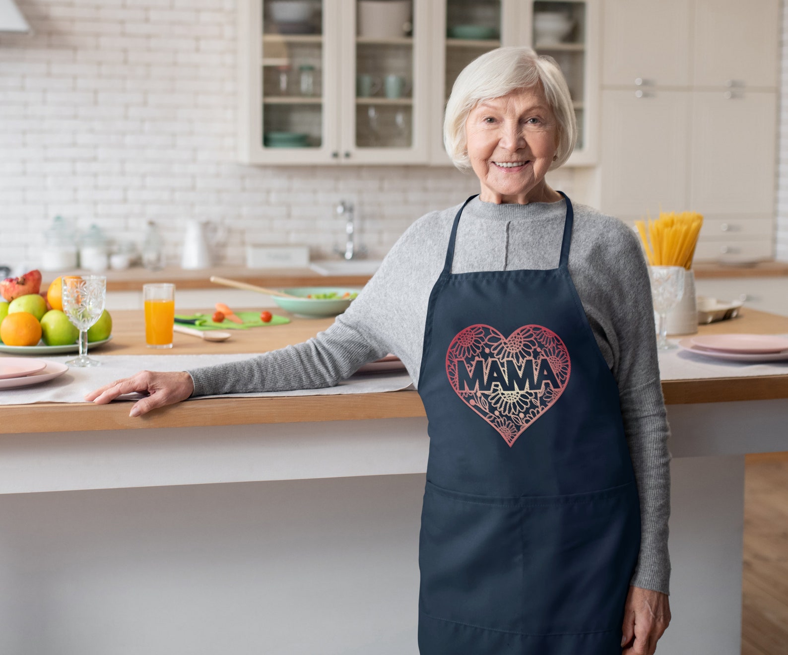 Mama Heart SVG PNG Design, Mama Floral Heart Svg, Valentines Day Mama ...