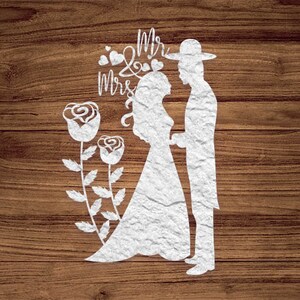 Wedding Paper Cut Card SVG Bundle, Happy Wedding Card Paper Cut ...