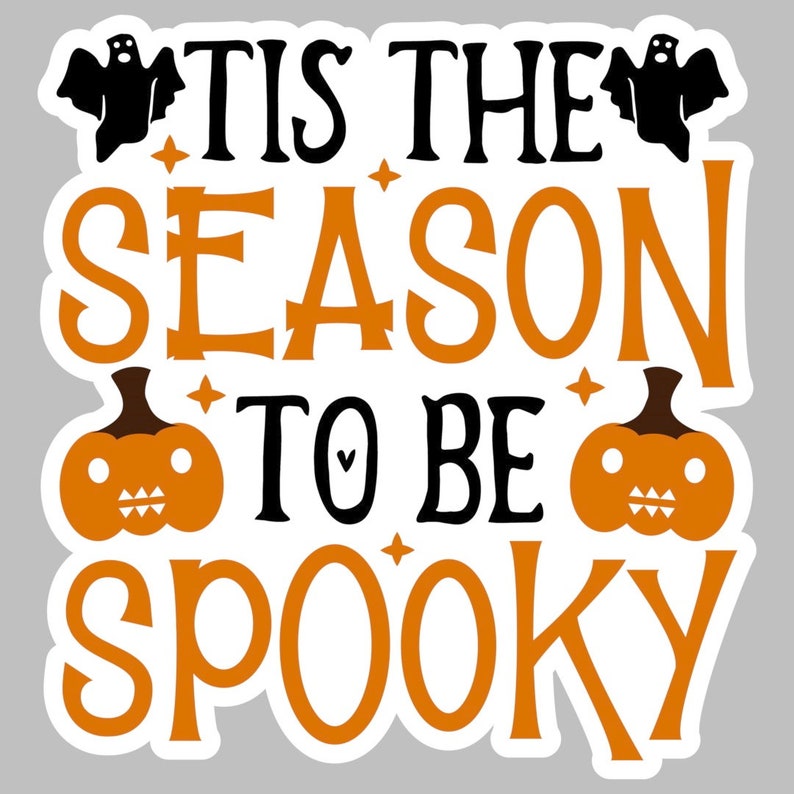 Halloween Stickers Svg Png Bundle, Halloween Digital Stickers Bundle ...