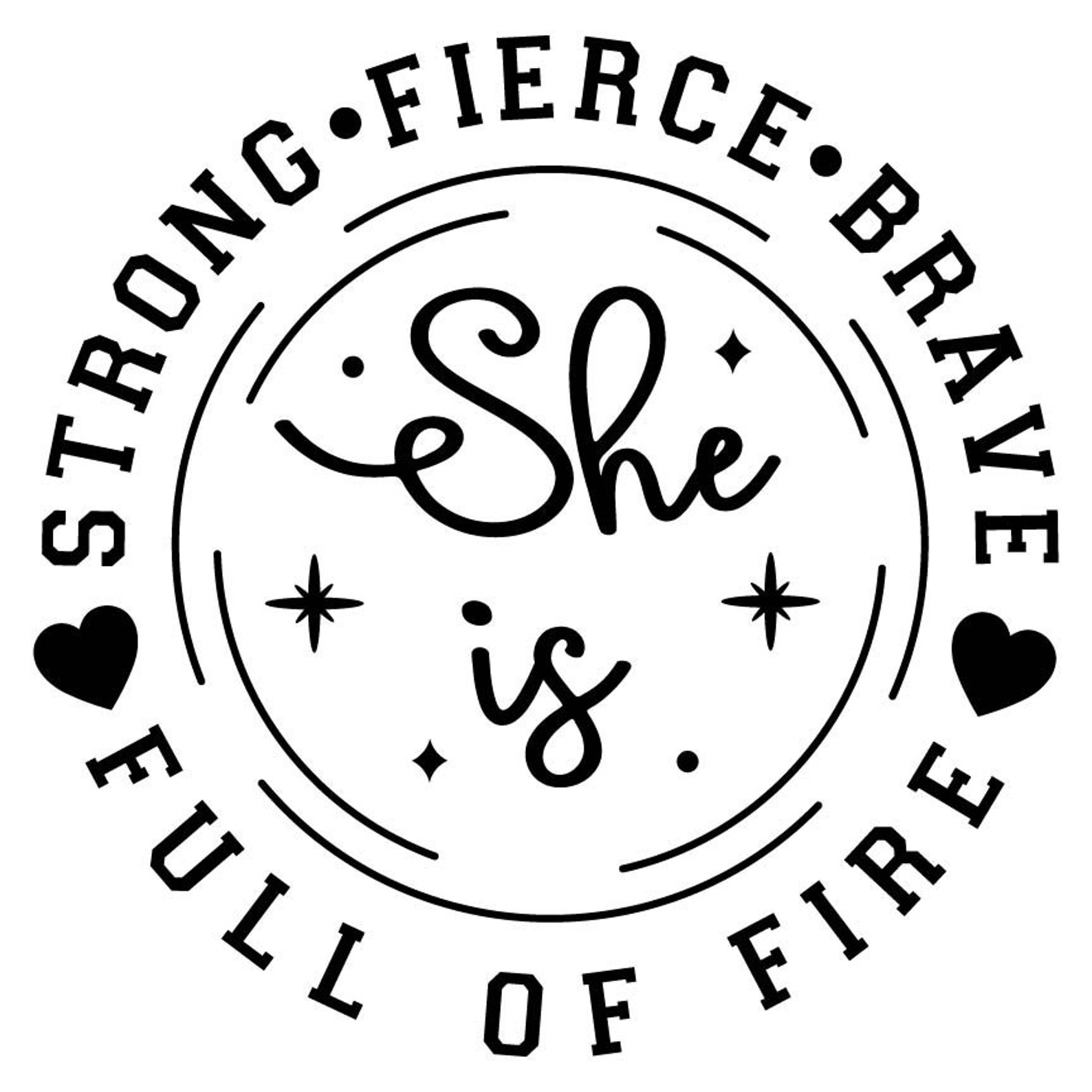 Strong Woman SVG Bundle, She is SVG, She is Strong SVG, Women ...