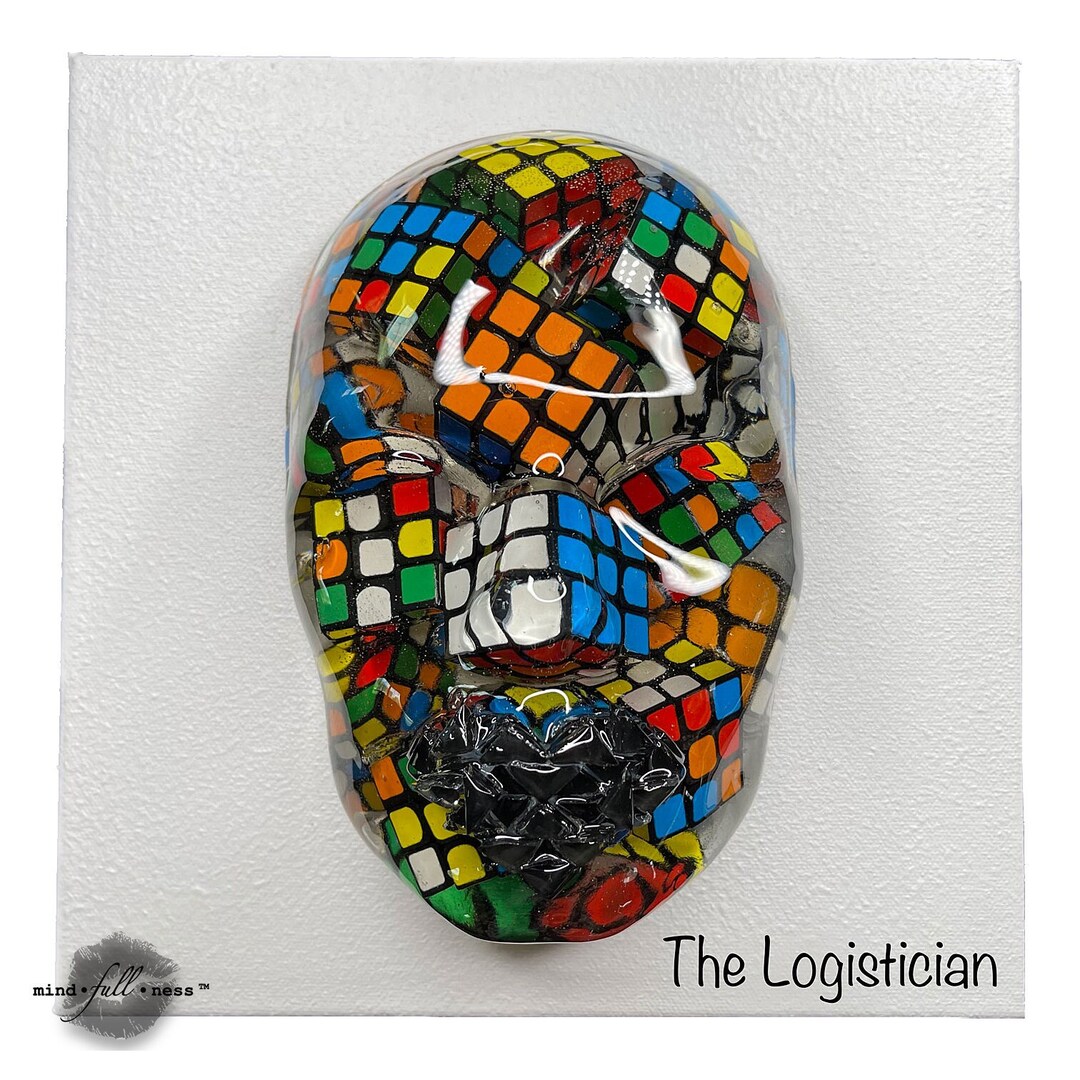 Rubiks Cube Face Sculpture, Mosaic Tile 3d Sculpture, Epoxy Sculpture ...
