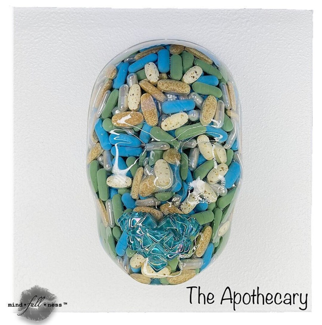 The Apothecary the Mind-full-ness Collection 3D Face - Etsy
