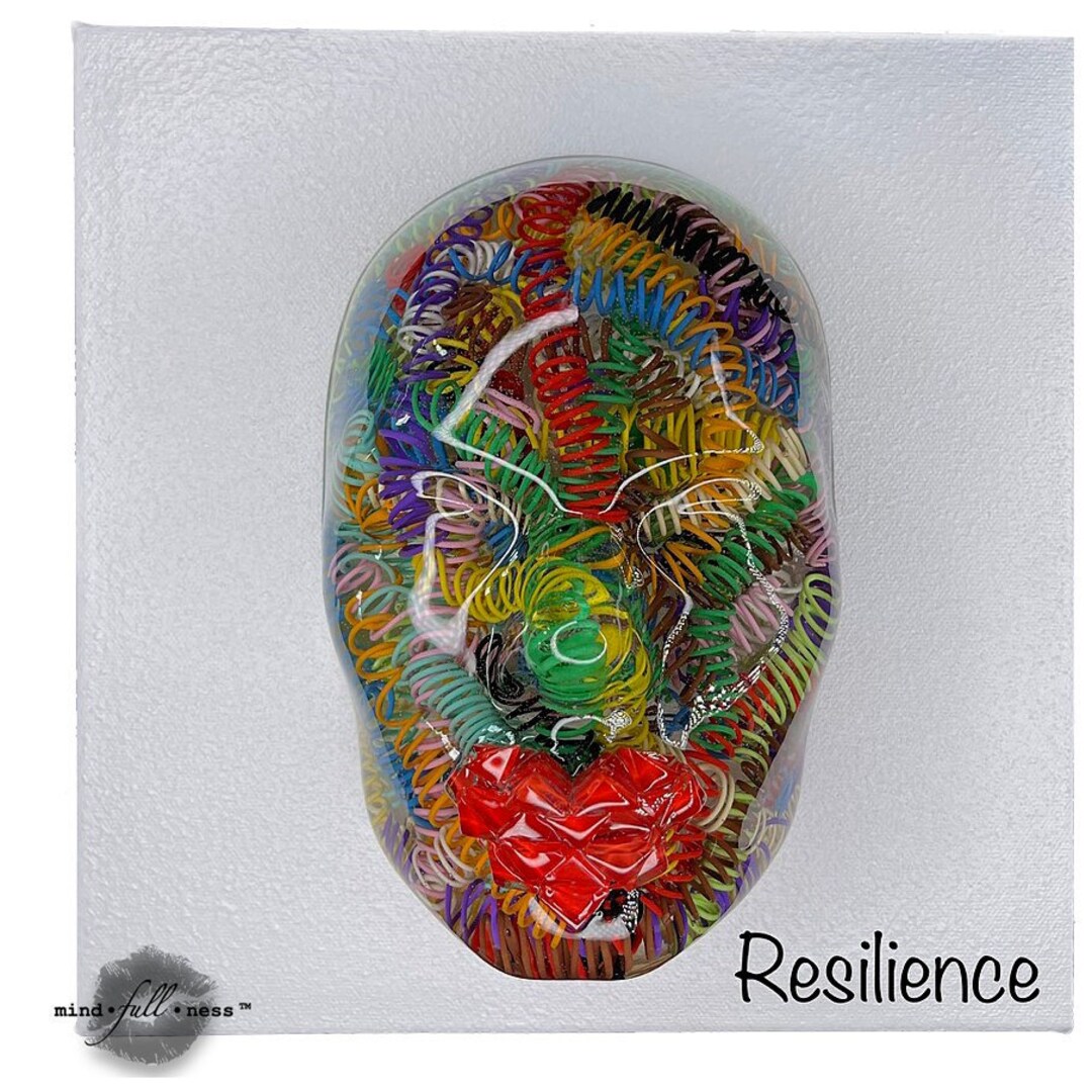 Resilience the Mind-full-ness Collection 3D Face Sculpture - Etsy