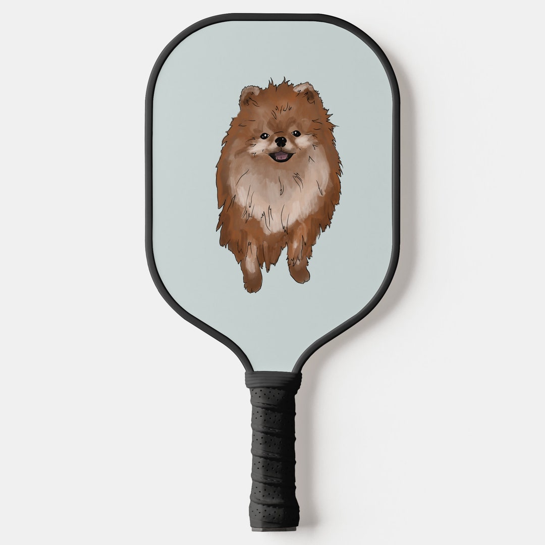 Custom Pickleball Paddle, Pet Portrait, Gift for Dog Lover and ...
