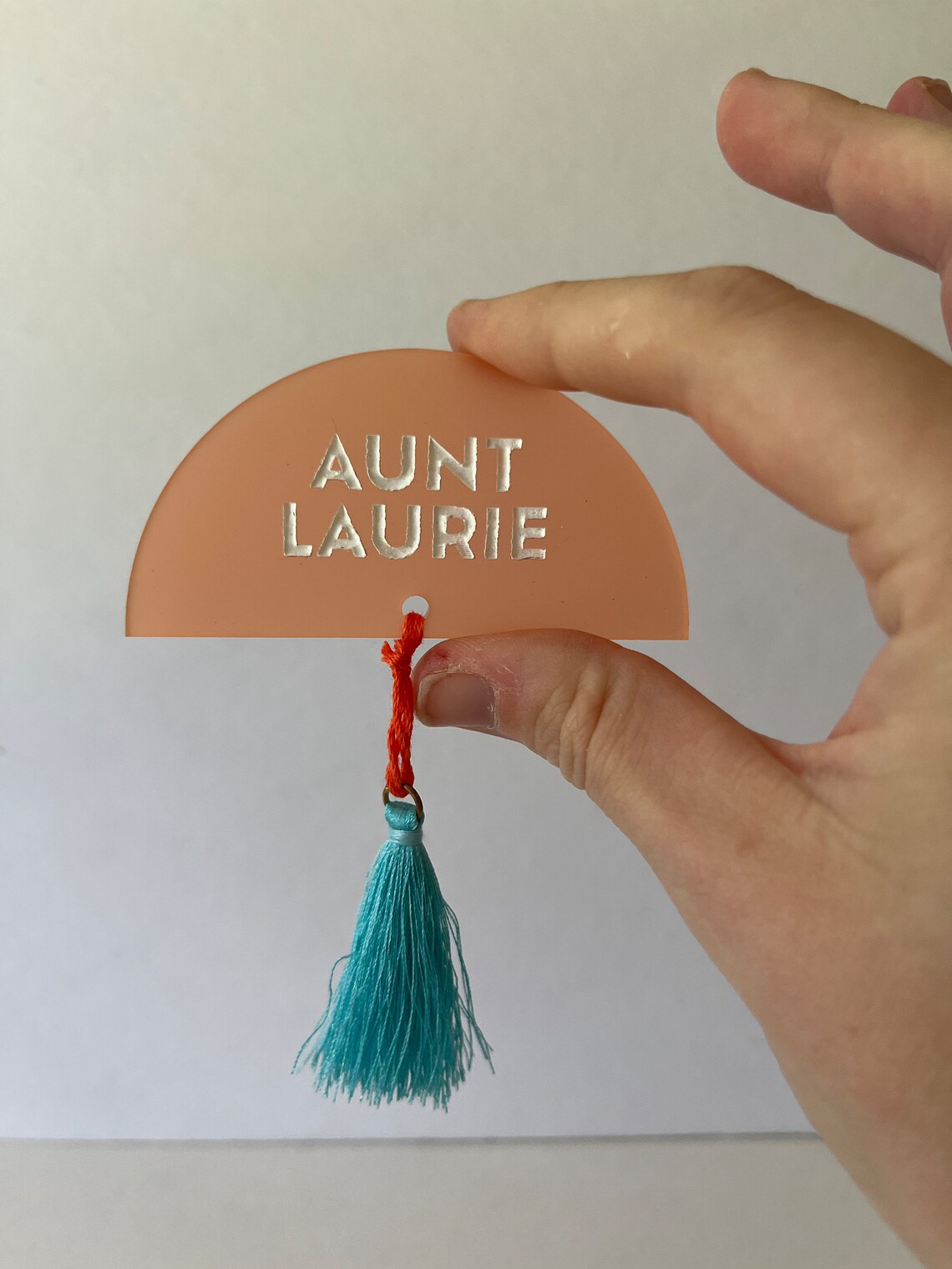 Colorful Acrylic Wedding Nameplates: Custom Dinner Place Cards - Etsy