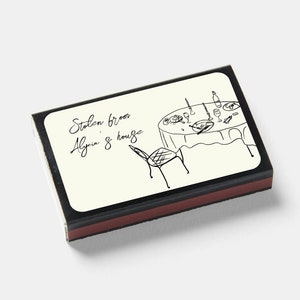 Apartment Matches, Housewarming Gift Matchbox, Cute Matches, Sketchy ...