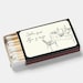 Apartment Matches, Housewarming Gift Matchbox, Cute Matches, Sketchy ...