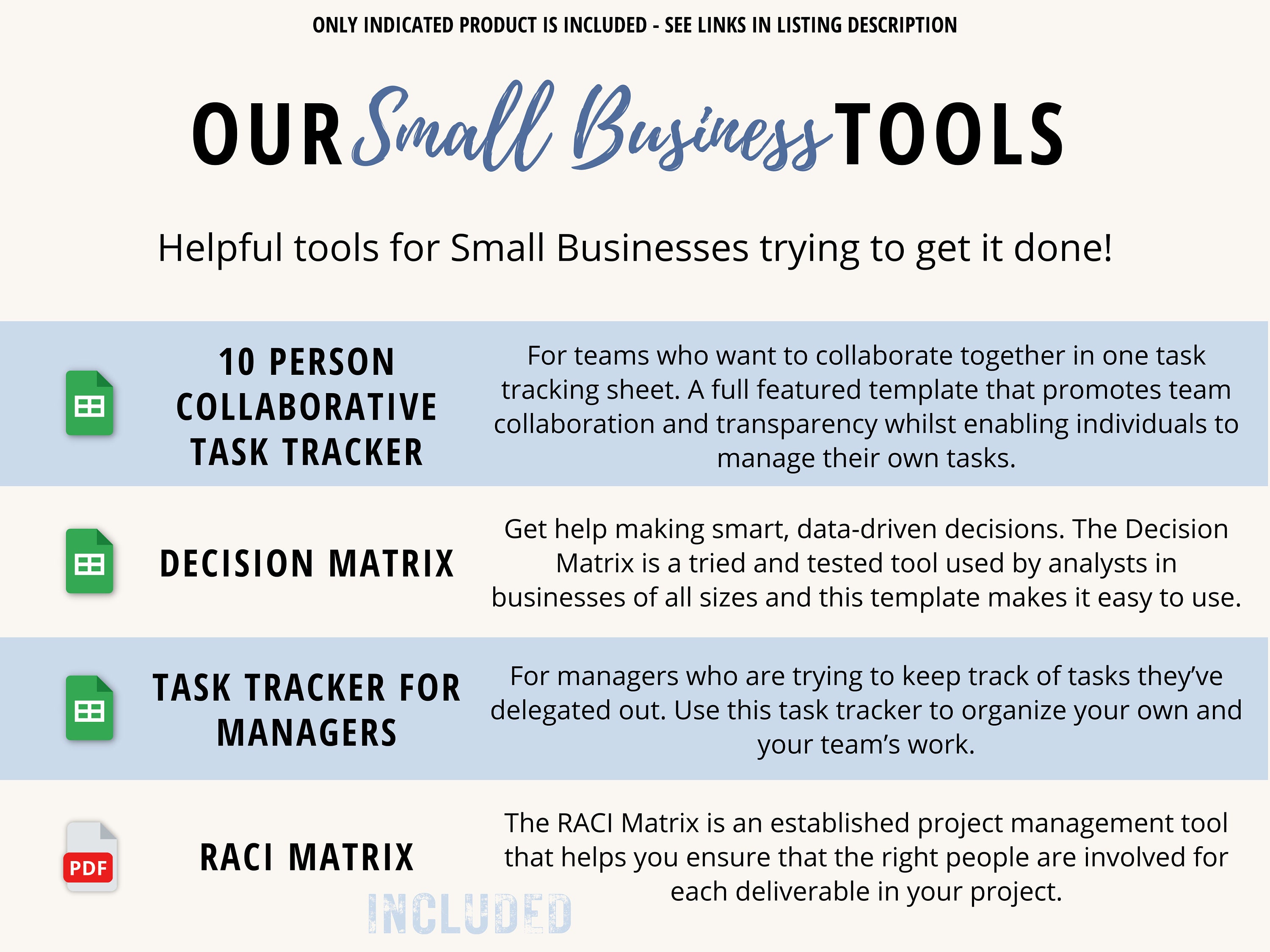 RACI Matrix PDF Printable Project Success Project Management Project ...