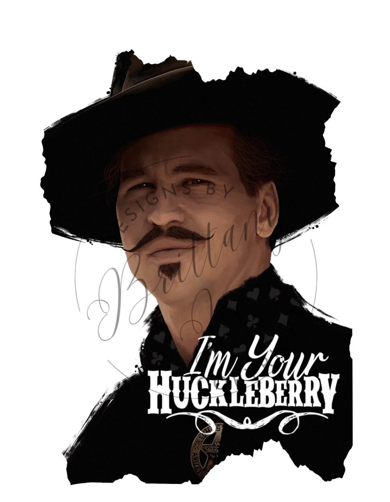 I'm Your Huckleberry | Val Kilmer | Doc Holliday | Tombstone | PNG ...