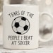 SOCCER COFFEE MUG Sports Coffee Mug Sport Quotes Cup Football Coffee ...