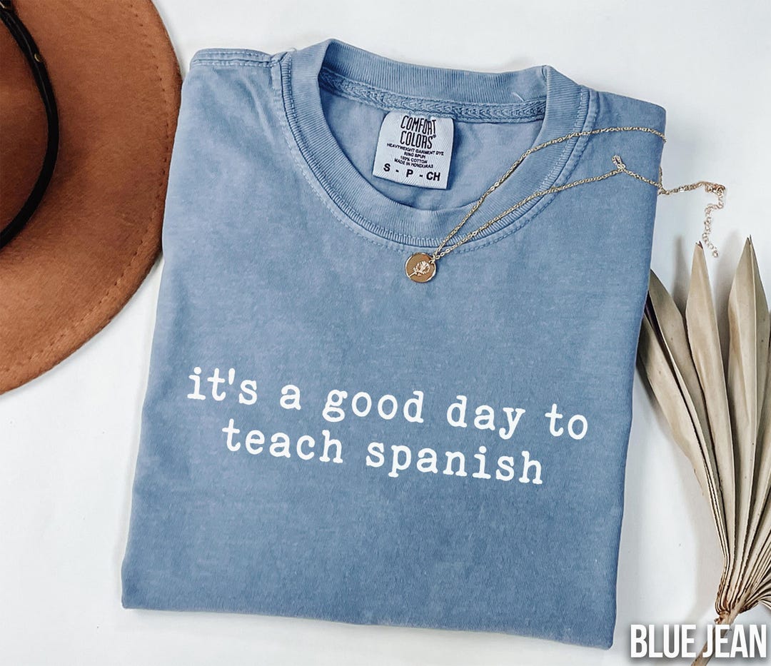 Comfort Colors Spanish Teacher Shirt, Maestra Shirt, Profesora Shirt ...