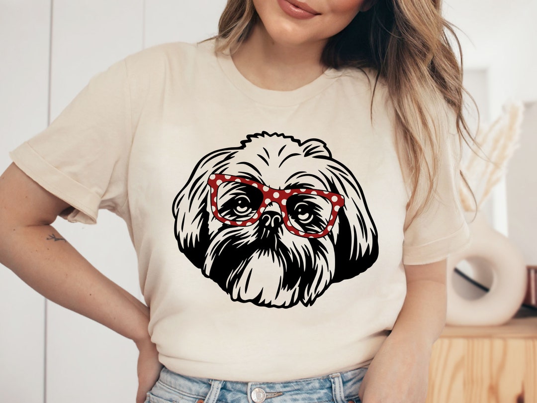 Shih Tzu Shirts Funny Shih Tzu Mom Gifts for Women Shih Tzu Dog Lover T ...