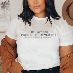 School Psychologist Shirt Custom Tortured Psychologist Department ...