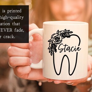 Dentist Custom Mug, Dentist Personalized Mug, Dental Hygienist Mug ...