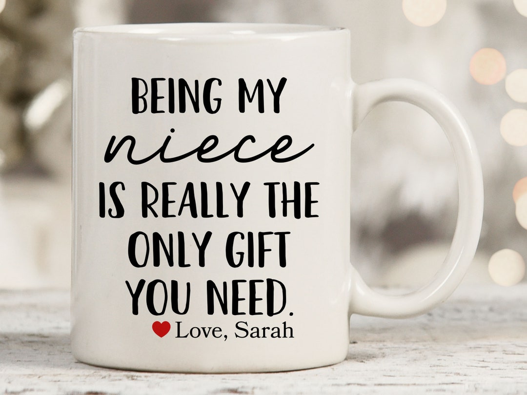 Personalized Niece Gifts, Custom Niece Mug, Gift for Niece From Aunt ...