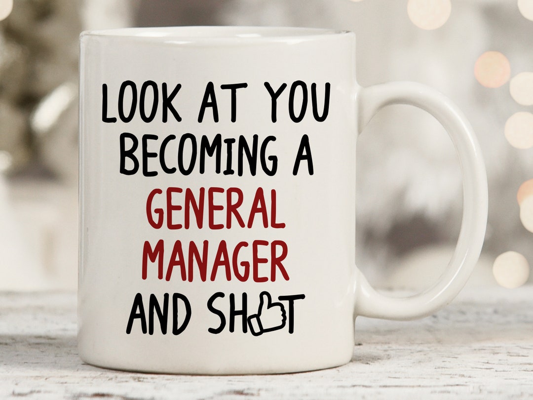General Manager Gifts, Gift for General Manager, New General Manager ...